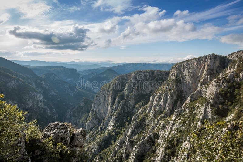 Catak Canyon stock image. Image of mountains, islands - 84588249