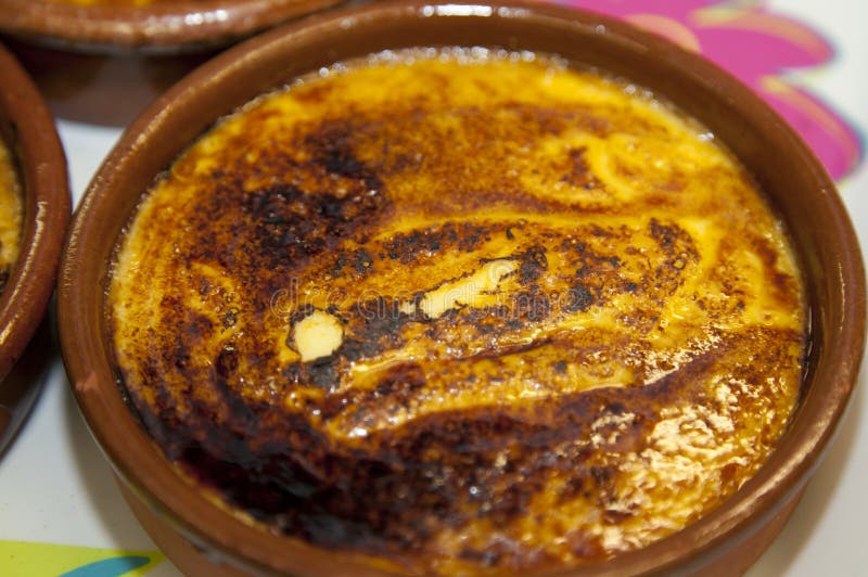 Catalan Cream stock image. Image of cream, typical, sugar - 28706443