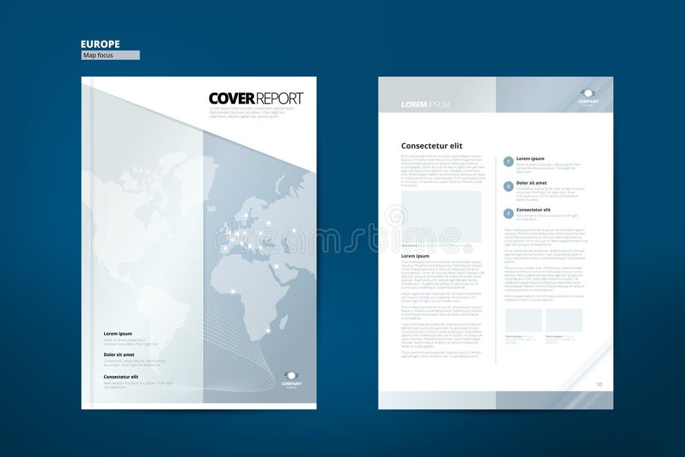 Catalog for Europe. Catalog Design. Cover Catalog Design Stock Vector ...