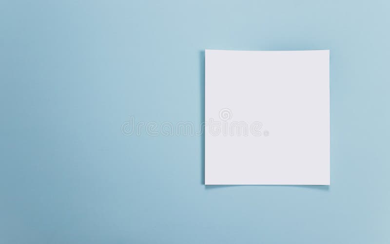 Catalog Mockup, Blue Backdrop, Isolated Background, for Graphic ...