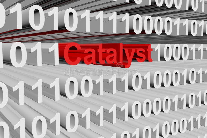 Catalyst stock illustration. Illustration of computer - 81884914