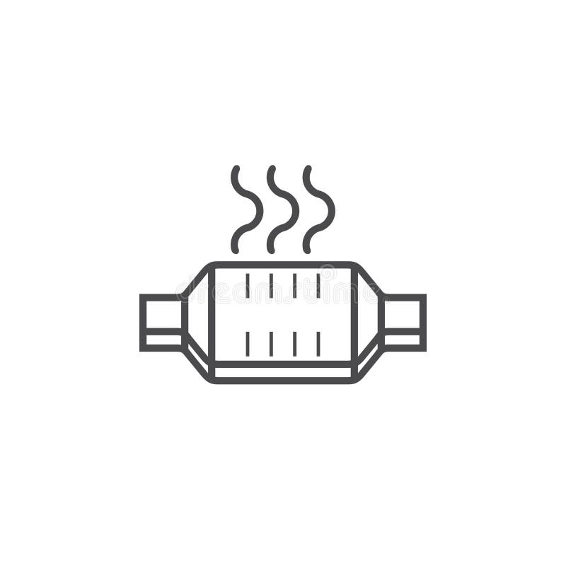 Catalyticconverterdrawing Stock Illustrations – 5 ...