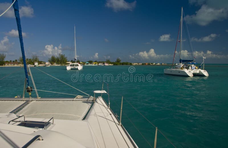Catamaran Beach stock photo. Image of british, island - 3824762