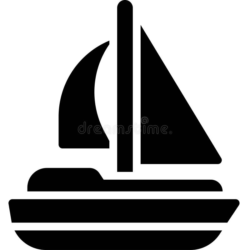 Catamaran Icon, Transportation Related Vector Stock Vector ...