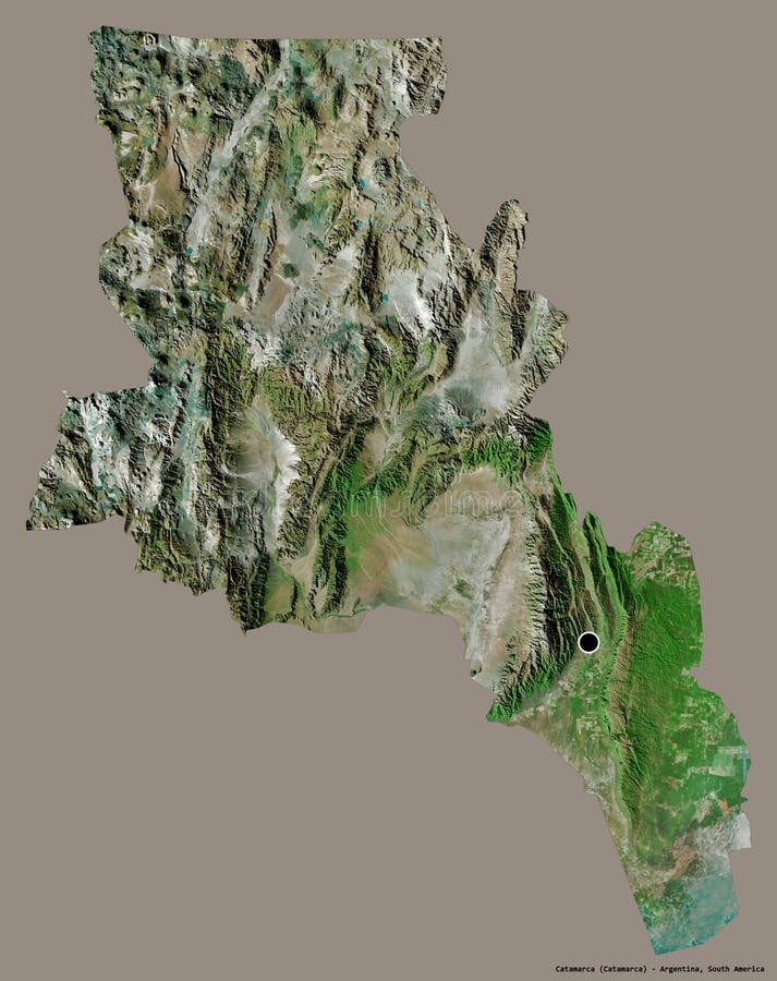 Catamarca, Province of Argentina,. Previews. Relief Stock Illustration ...