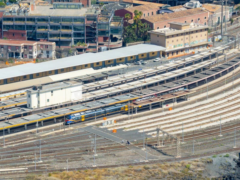 Catania Centrale - Catania, Italy Stock Image - Image of destination ...