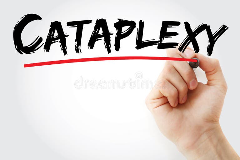 Cataplexy text with marker stock image. Image of crying - 198578847