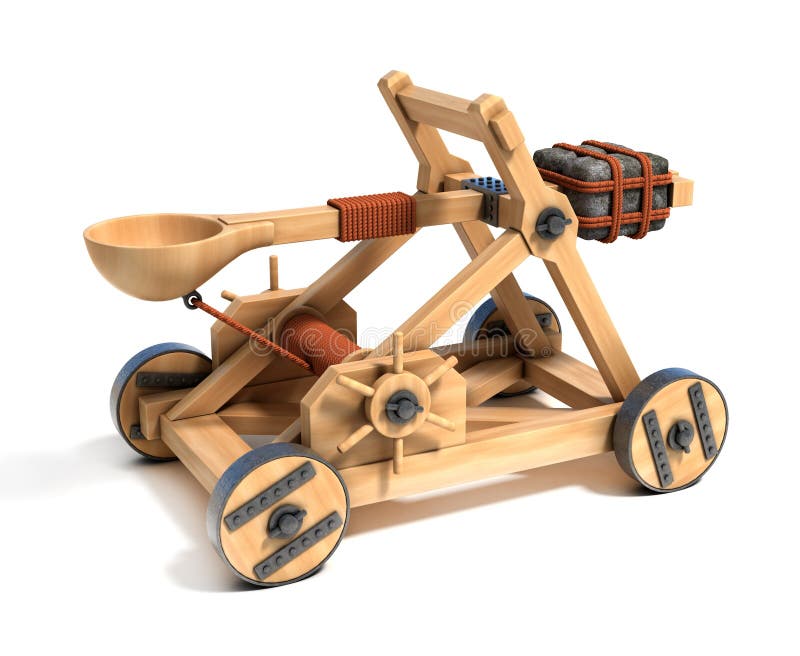 Trebuchet Cartoon Stock Illustrations – 71 Trebuchet Cartoon Stock ...
