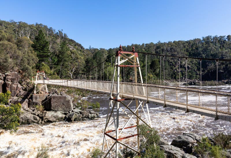 Cataract Gorge, Launceston, Tasmania, Australia Stock Image - Image of ...