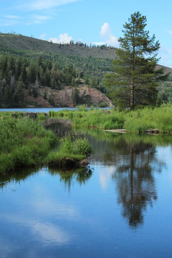 Cataract Lake, Colorado stock photo. Image of summer - 32374794