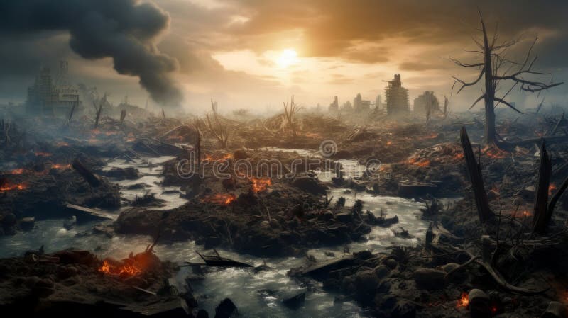 Catastrophe of Planet Earth, Destruction and Devastation, Global ...