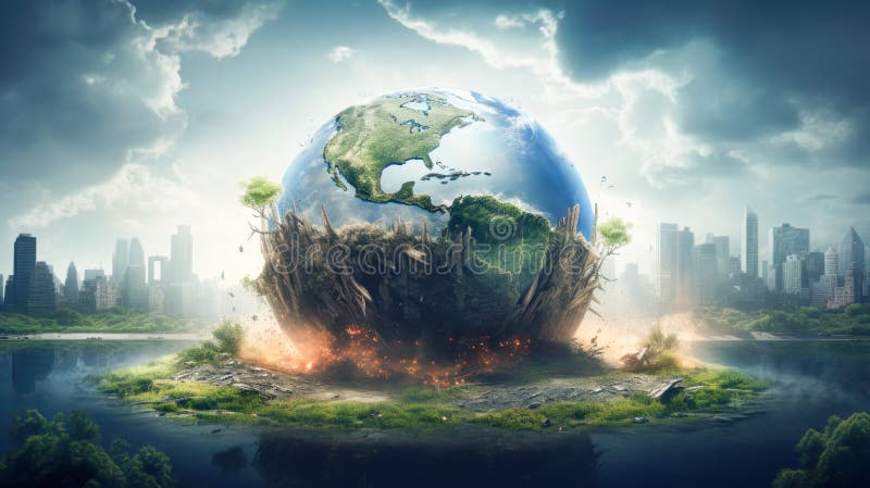 Catastrophe of Planet Earth, Destruction and Devastation, Global ...