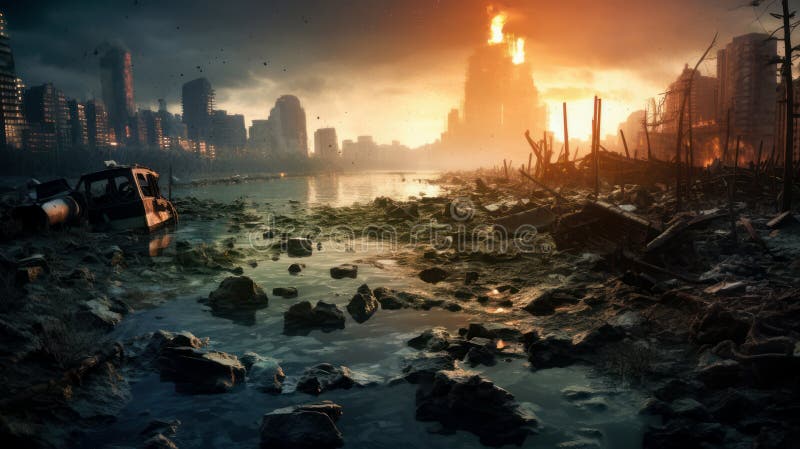 Catastrophe of Planet Earth, Destruction and Devastation, Global ...