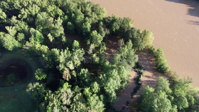 Catawba River Floods after Hurricane Helene Stock Video - Video of ...