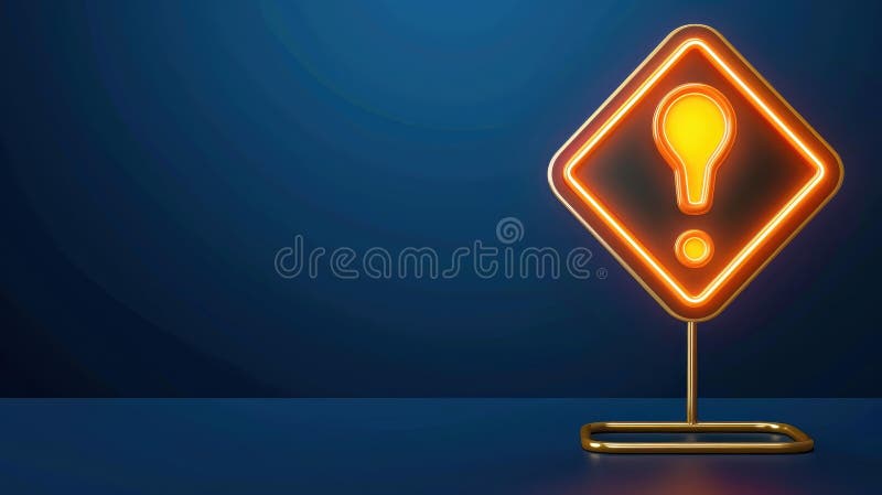 Catch Attention with Danger Sign Caution Illustration. Enhance Safety ...