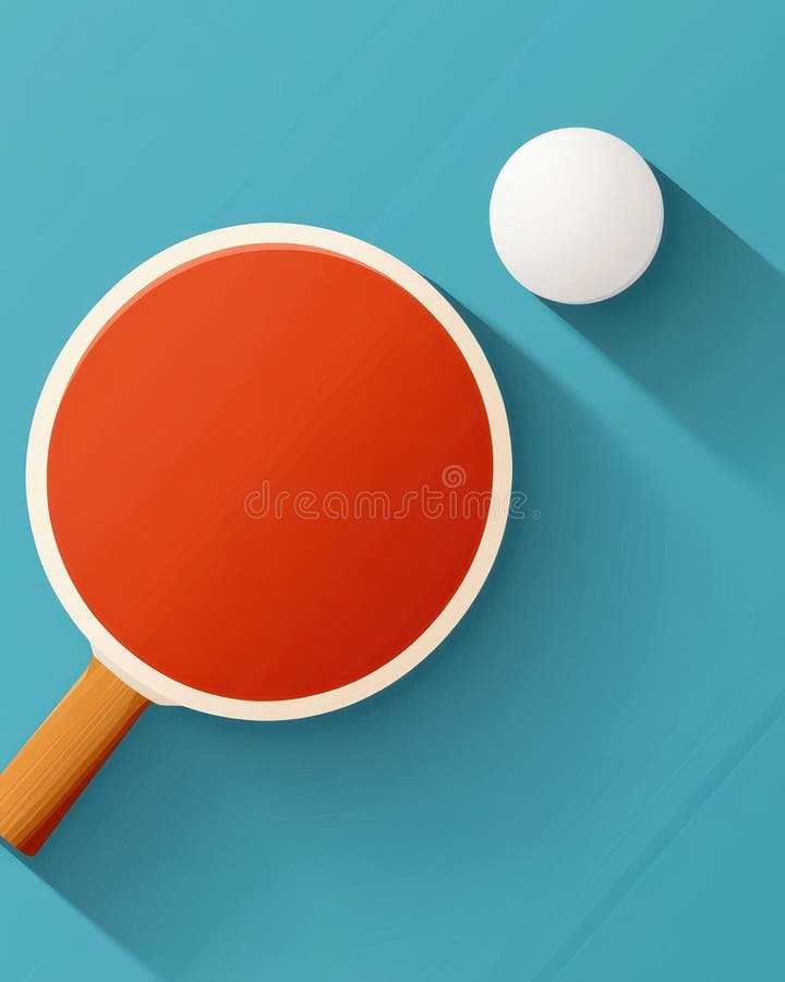 Catch the Excitement in a Vibrant Ping Pong Match with Dynamic Flat ...