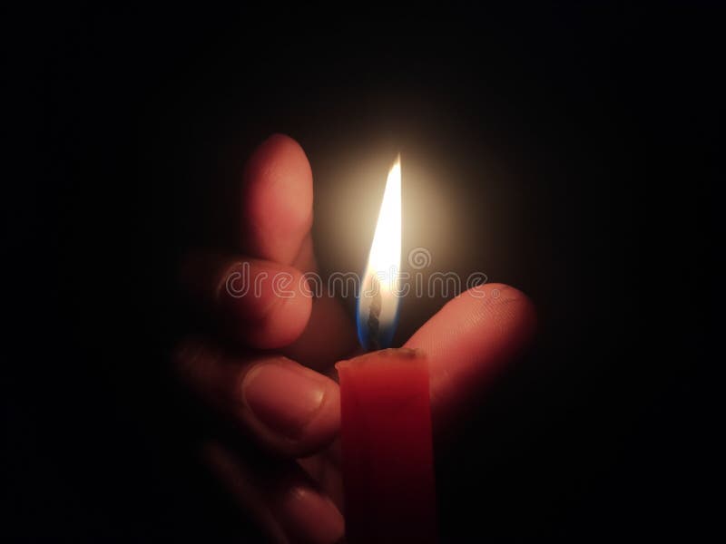 Candle light stock photo. Image of fire, candle, latest - 167609674