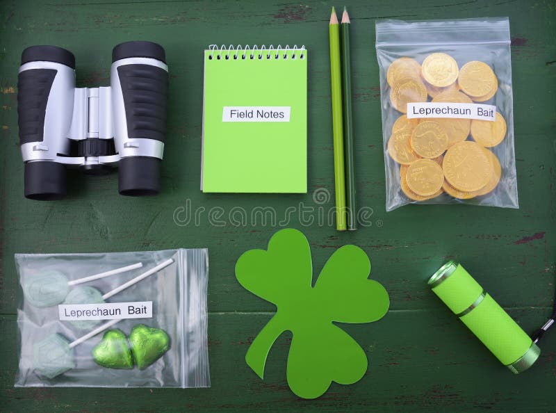 Catch a Leprechaun Kit stock photo. Image of cute, holiday - 67132712