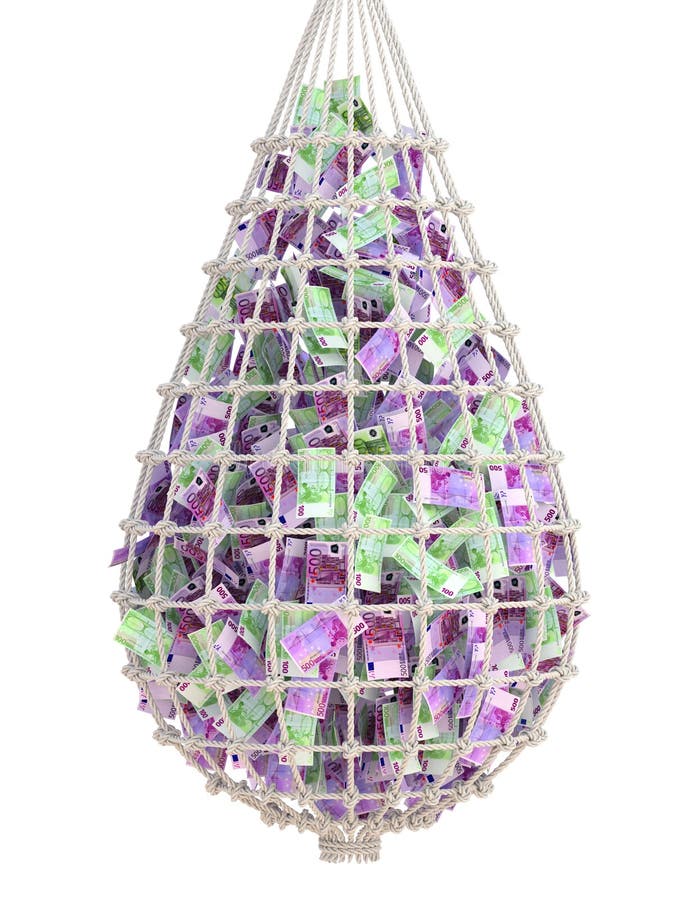 Catch Money stock illustration. Illustration of isolated - 27777720