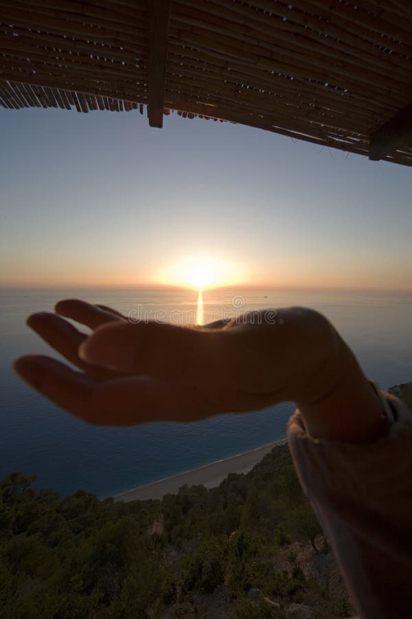 Catch the sun stock photo. Image of view, ocean, shadow - 962446