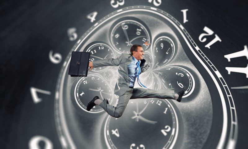 Catch up with time stock photo. Image of success, funny - 63530144