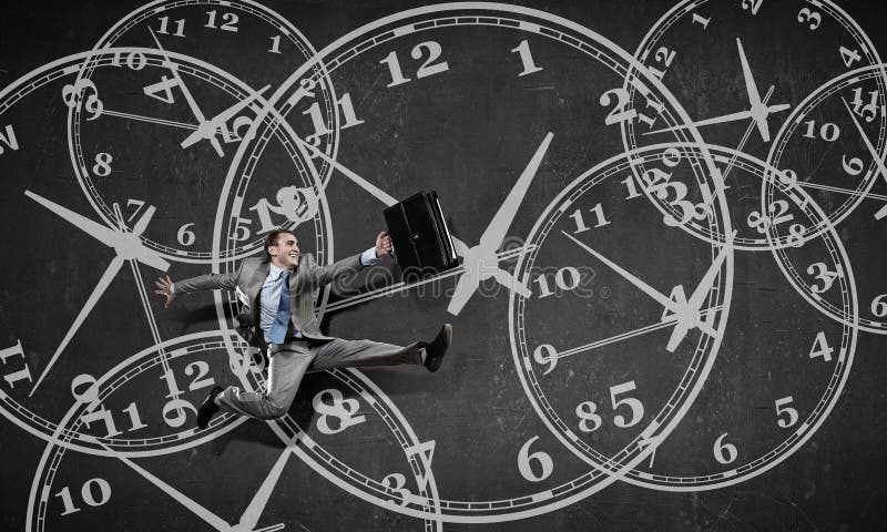 Catch up with time stock photo. Image of jump, speed - 63658384