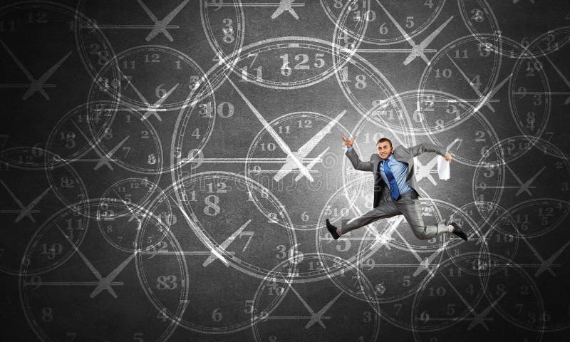 Catch up with time stock photo. Image of clock, business - 63705076