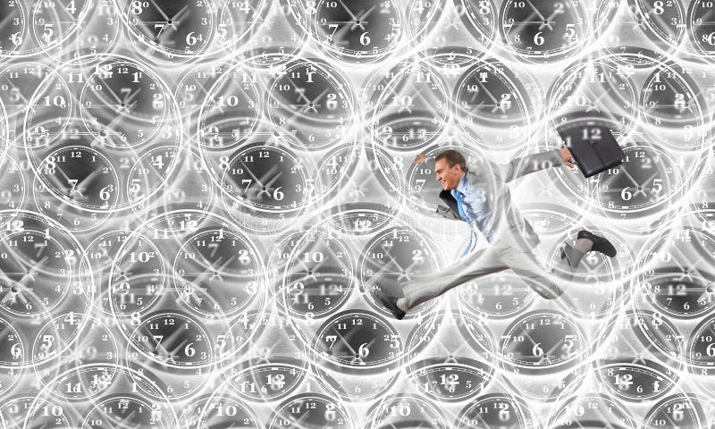 Catch up with time stock image. Image of race, employee - 63853885