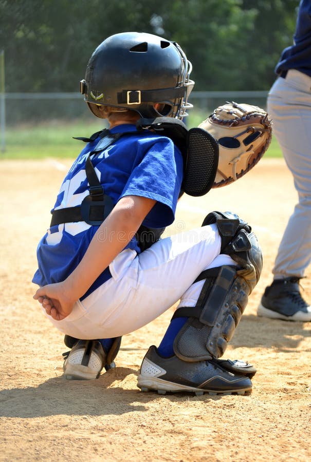 Catcher Position stock image. Image of cleats, plate - 30707119