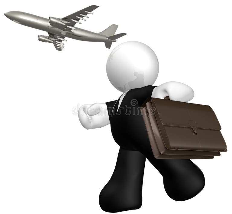 Catching Plane Isolated White Stock Illustrations – 37 Catching Plane ...