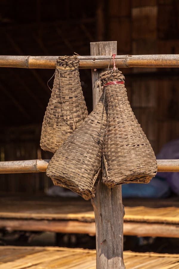 This is a Tool for Catching Squid in the Sea, Made of Light Wood and ...