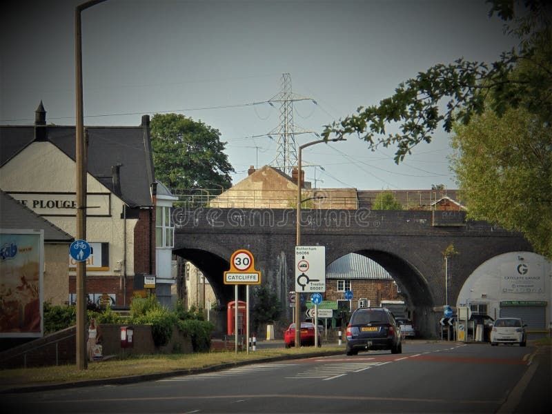 Catcliffe Roundabout from Orgreave Lane Editorial Photography - Image ...