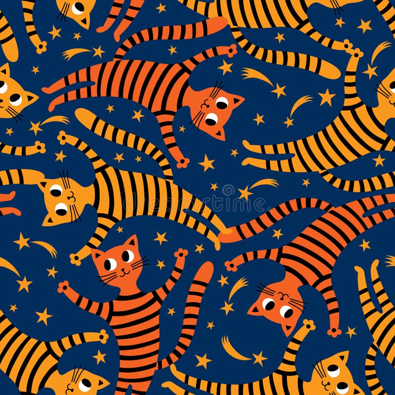 Cate stock vector. Illustration of pets, play, abstract - 70503680