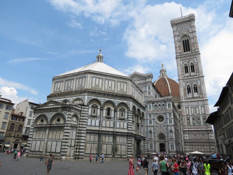 Catedral de Florencia foto de archivo editorial. Imagen de fachada ...