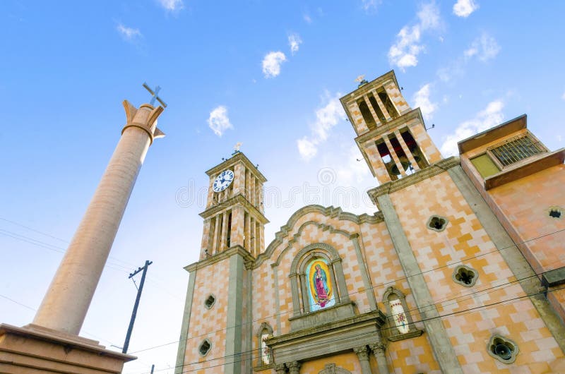 Catedral De Nuestra Senora De Guadalupe, Tijuana, Mexiko Stockbild ...