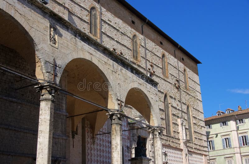 Catedral de Perugia imagen de archivo. Imagen de europa - 33344201