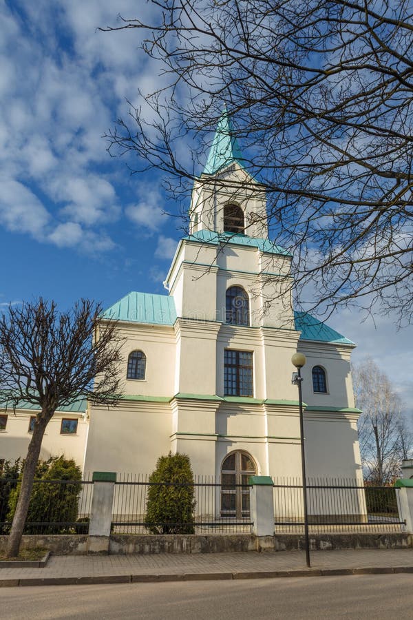 Catedral De Saint Andrew Bobola Foto de Stock Editorial - Imagem de ...