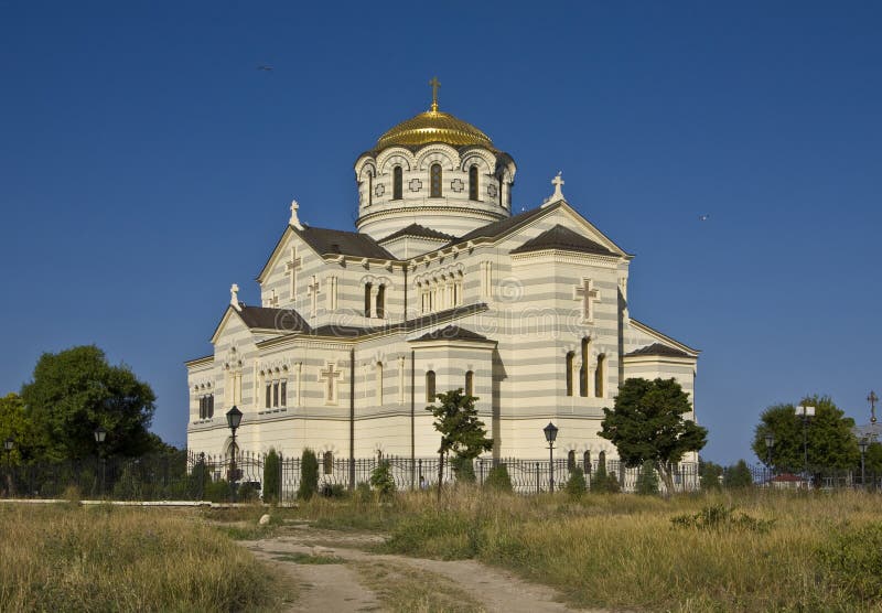 Catedral De St. Vladimir, Sevastopol Foto de archivo - Imagen de ciudad ...