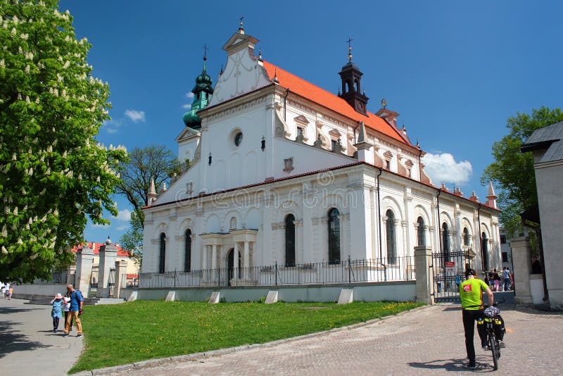 Catedral De Zamosc En Zamosc, Polonia Foto de archivo editorial ... Catedral De Zamosc En Zamosc, Polonia Foto de archivo editorial ...