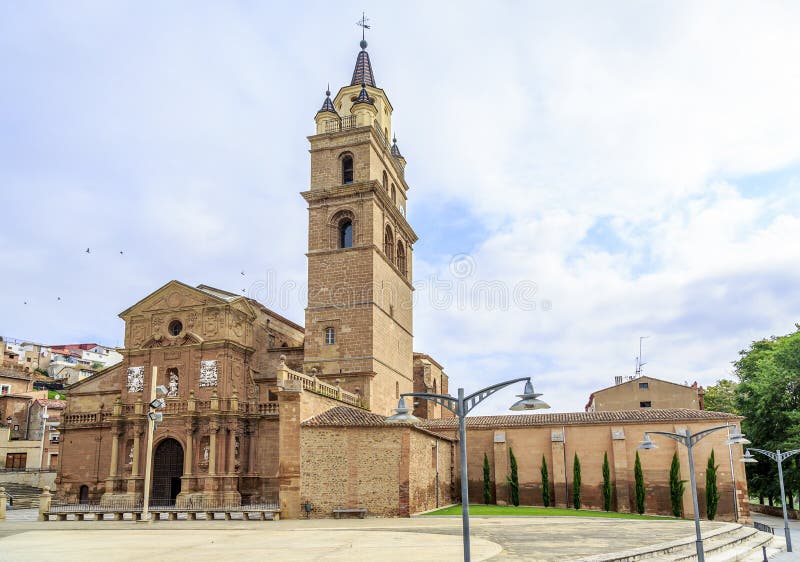 Catedral La Rioja De Calahorra Foto de archivo - Imagen de ambulativo ...