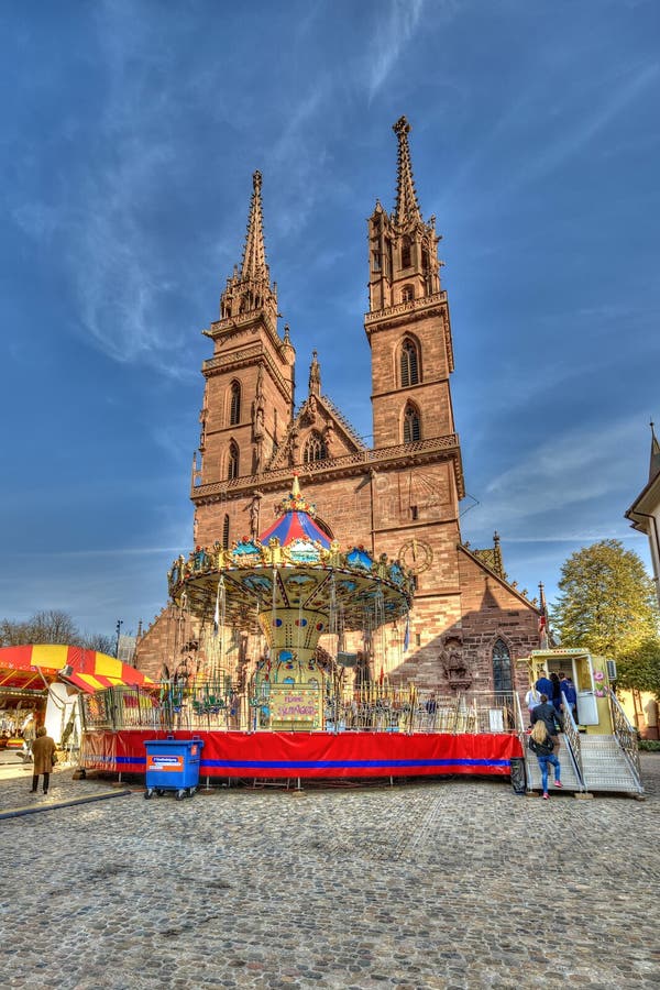 Catedral Principal De Basileia Imagem de Stock - Imagem de velho, casa ...
