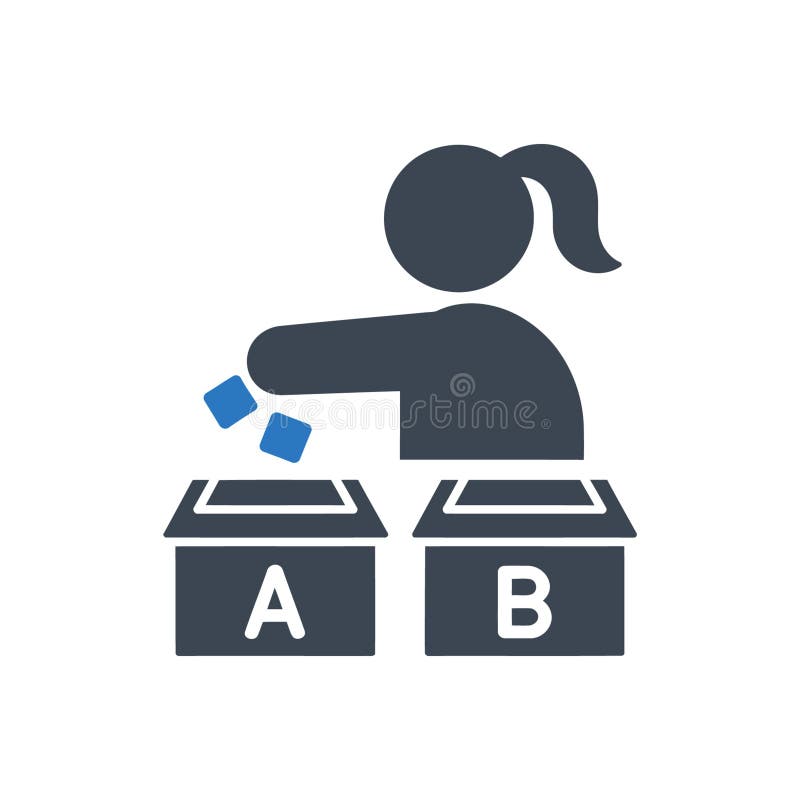 Categorization Task Icon stock vector. Illustration of items - 348843432