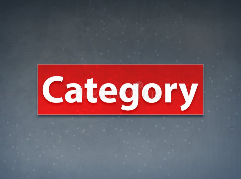 Category Red Banner Abstract Background Stock Illustration ...