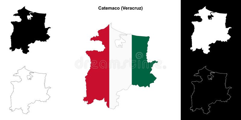 Catemaco Map Stock Illustrations – 4 Catemaco Map Stock Illustrations ...