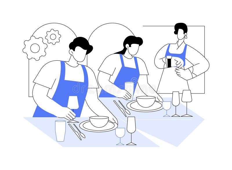 Caterer Isolated Cartoon Vector Illustrations. Stock Vector ...