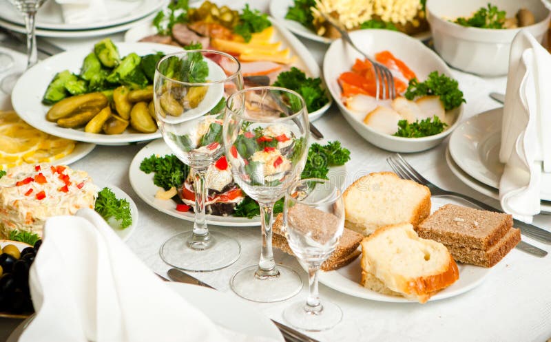 Catering food stock image. Image of catered, hungry, buffet - 25707693