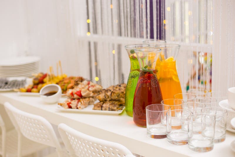 Catering for Birthday Party Stock Photo - Image of cater, dish: 208703478