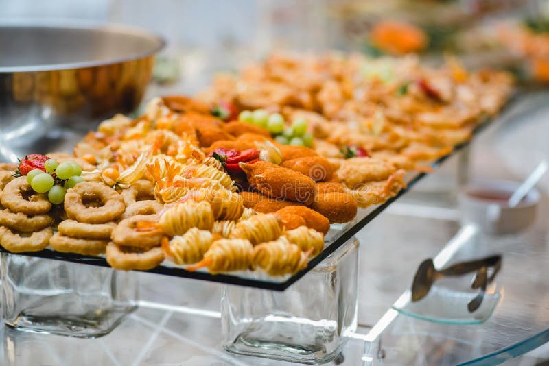 Catering Wedding Buffet for Events Stock Image - Image of decoration ...