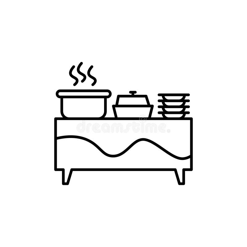 Catering Buffet Stock Illustrations – 9,820 Catering Buffet Stock ...