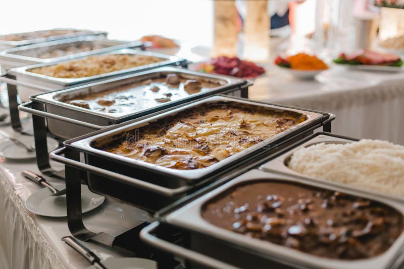 Catering Buffet Wedding Event Stock Image - Image of delicious, cater ...